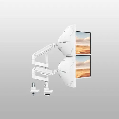 Dual Monitor-Arm Heavy-Duty for 17-49-inch Screens - Vertical Stacked ...
