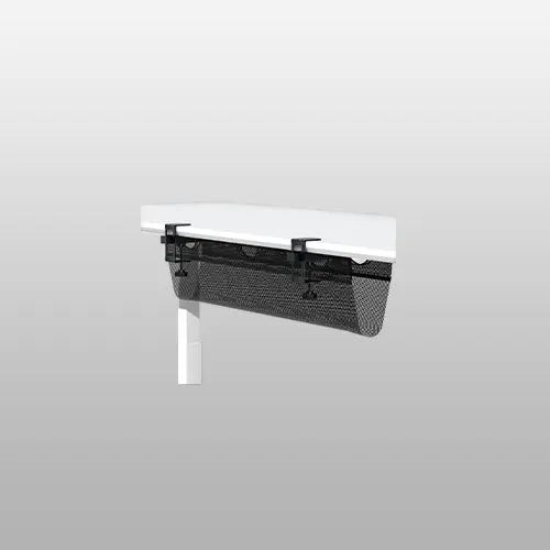 PUTORSEN Cable Management Net, 36 Inch Clamp-on Cable Net Under Desk,