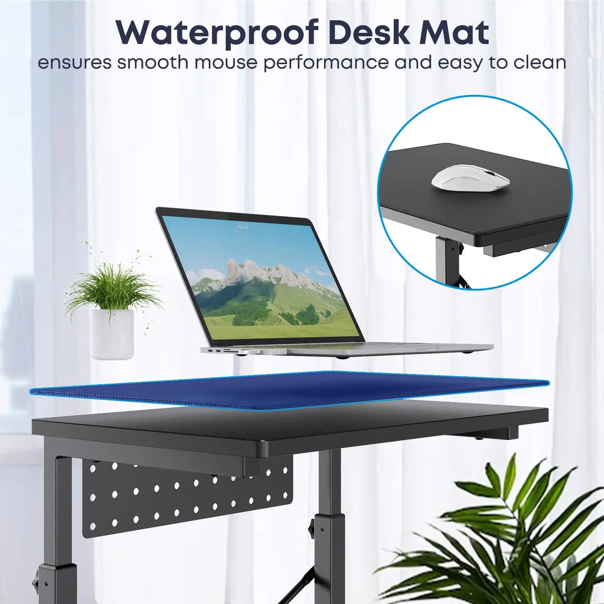 PUTORSEN PC Tower Stand, Height Adjustable Computer Tower Stand Under